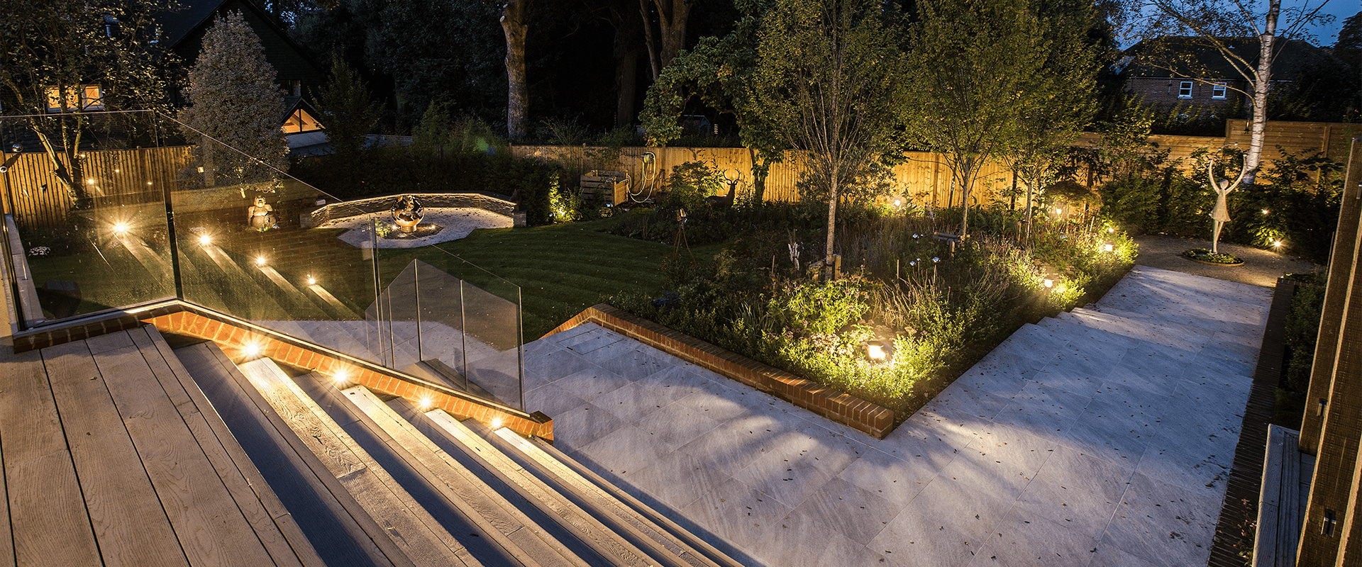 What is landscape lighting design?